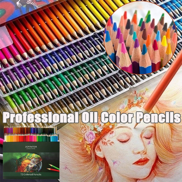 JOYWISH Colorful Amazing 12/18/24/48/72 Colored Pencils Set Artist ...