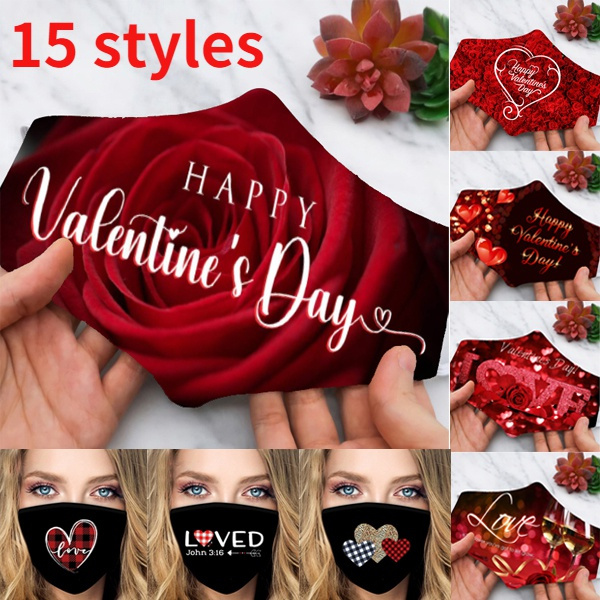 Valentine's Day Mask/Valentines Day Face Mask /Gift for Valentine's Day ...