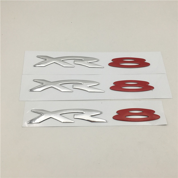 For Ford Falcon BA BF XR8 XR 8 Emblems Rear Trunk Lid Letters Decal ...