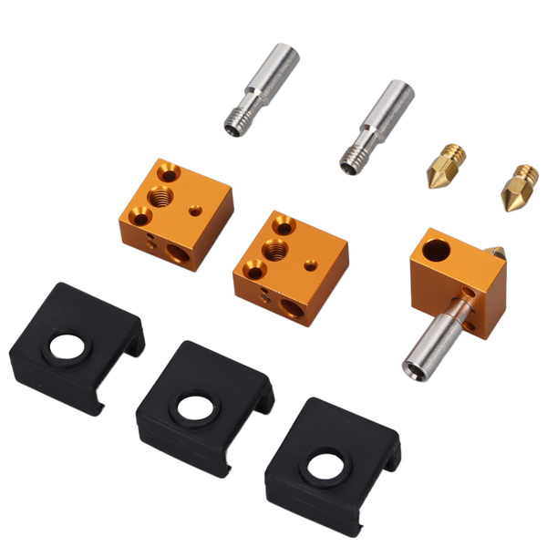 3D Printer Hotend Heater Block For Ender 3/3Pro For Ende 5/5 Pro ... 3D Printer Hotend Heater Block For Ender 3/3Pro For Ende 5/5 Pro ...