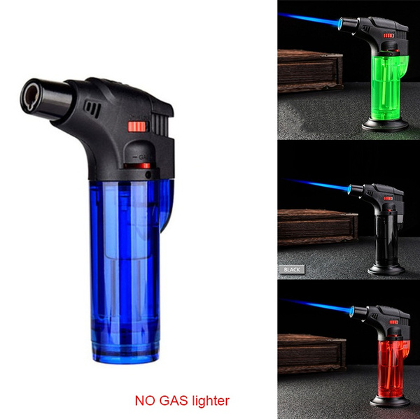 High jet Flame Gas Transparent body design Refillable Adjustable Jet ...