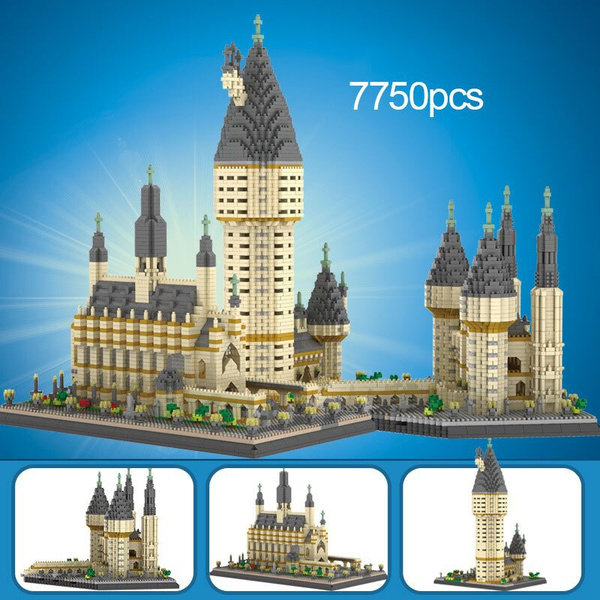 Micro World Famous Architecture Medieval Castle College 3D Model ...