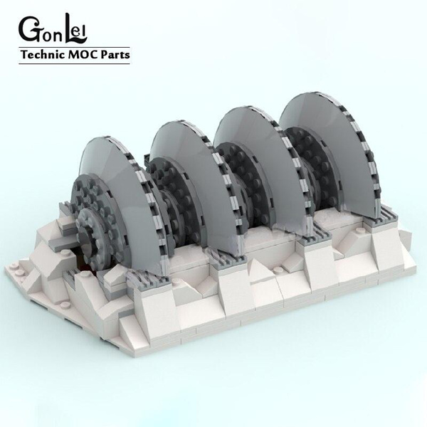 NEW Hoth 4-Tier Main Power Generator MOC Building Blocks Bricks the ...