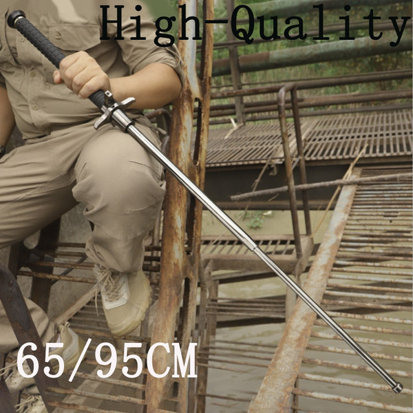 65cm/95cm 360° Rotating Block Knife Baton Legal Vehicle Solid Anti ...