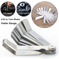 0.05mm To 1mm Stainless Steel Elbow Feeler Gauge Clearance Ruler | Wish
