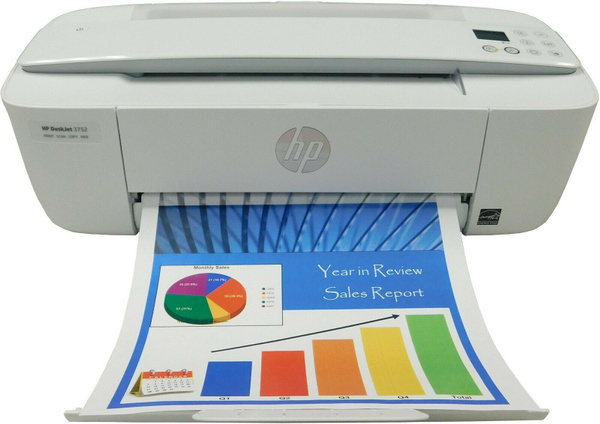 HP DeskJet 3752 Wireless All-in-One Compact Printer (Refurbished) | Wish