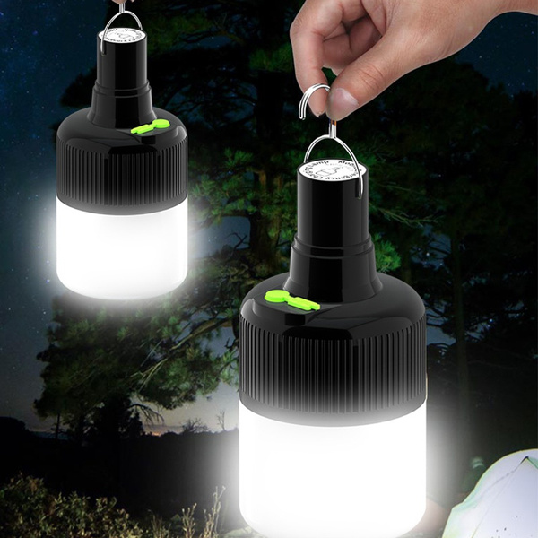 Outdoor USB Rechargeable Emergency LED Light Bulb Portable Battery ...