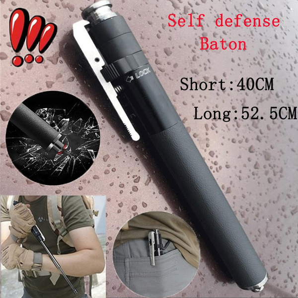 Portable Self-defense Weapon Automatic Telescopic Crowbar Car Security ...