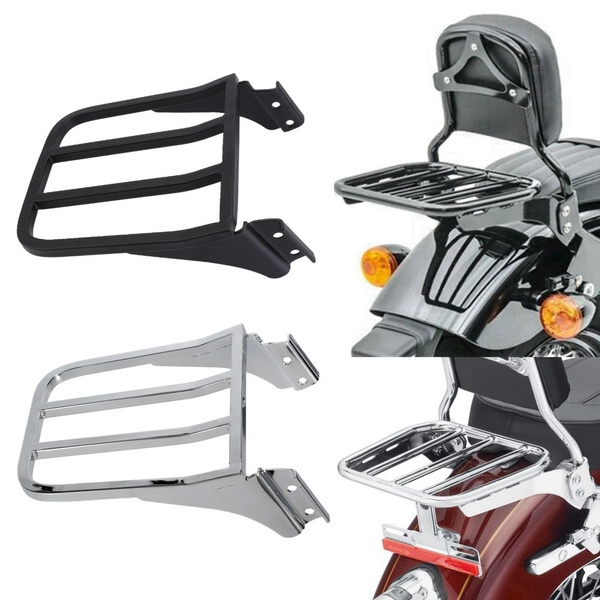 Detachable Motorcycle Rear Luggage Sissy Bar Rack For Sportster Iron ...