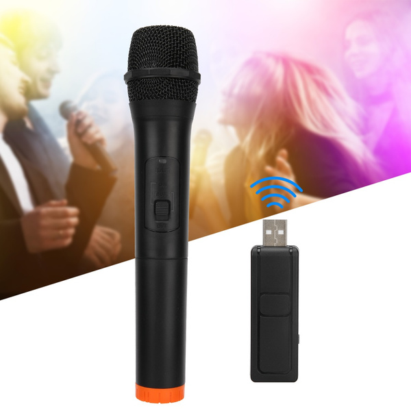 VHF Wireless Microphone, Handheld karaoke Mic Speaker, Over 110 DB ...
