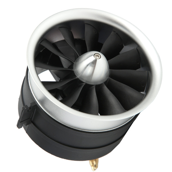 RC 90mm S‑EDF Electric Ducted Fan Semimetallic 12 Blades with Motor for ...