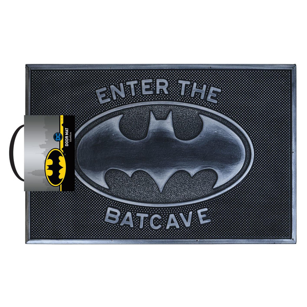 Batman Welcome To The Batcave Rubber Door Mat | Wish