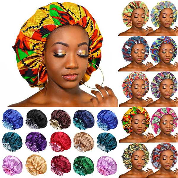 Extra Large Satin Lined Bonnet Women Big Size Beauty Satin Silk Bonnet ...