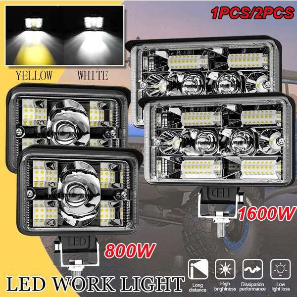 NEW Upgrade 800W/1600W Led Work Light Spot Light LED Lights Offroad ...