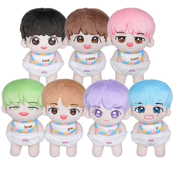 Kpop Bts Plushies Bangtan Boys JIMIN JIN SUGA JUNGKOOK RM J-HOPE V ...