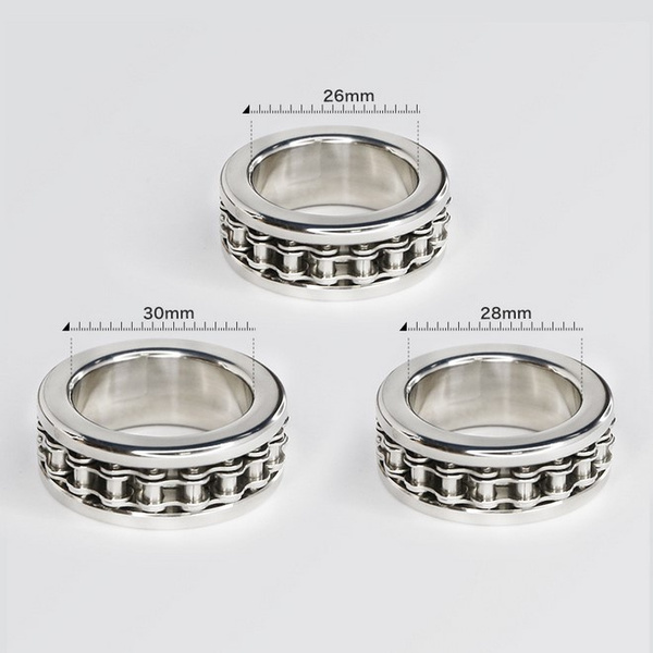 2 Styles Stainless Steel Round Chain Cock Ring 6 Sizes for Choose | Wish 2 Styles Stainless Steel Round Chain Cock Ring 6 Sizes for Choose | Wish
