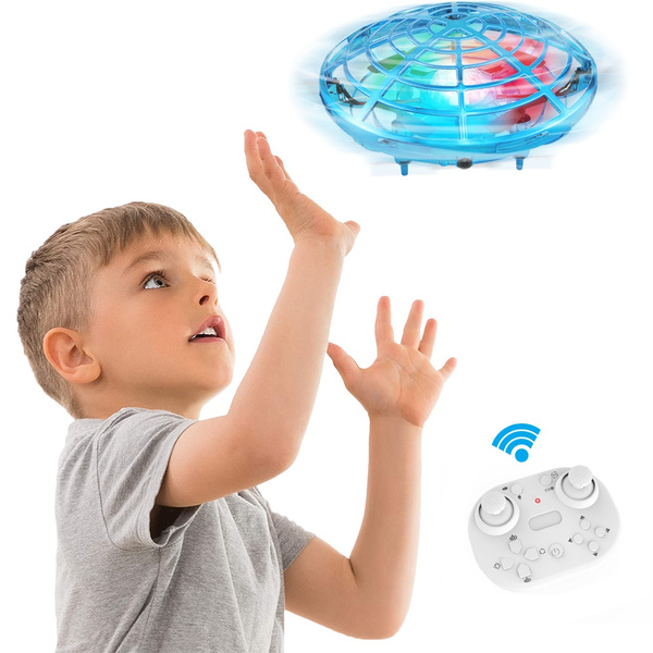 Mini UFO Flying Toy for Kids, Remote Control or Induction mode, 5 ...