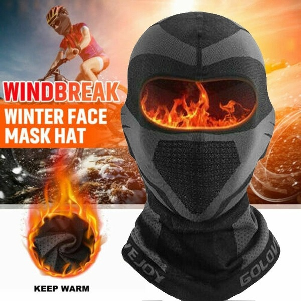 Winter Cycling Mask Thermal Keep Warm Windproof Cycling Face Mask ...