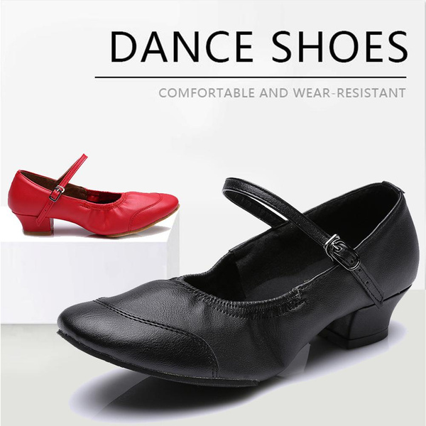 New Square Dance Shoes Ladies Modern Tap Latin Dancing Shoes For Women ...