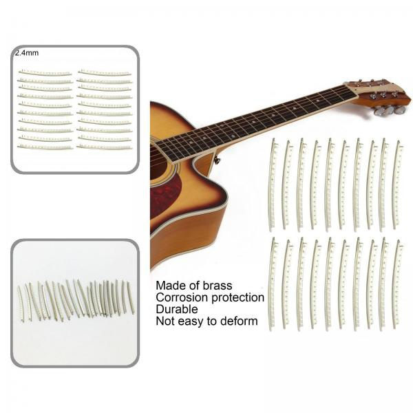 20Pcs Functional Guitar Frets Easy to Install Novelty Musical ...