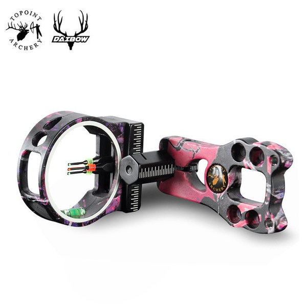 Extreme Compound Bow Sight 3 Pin Fiber Optics 0.029" Fiber Brass Pin ...