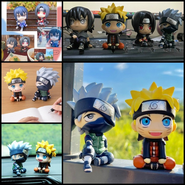 New Arrival Full Set Naruto Figure High Quality Sitting Posture Naruto ...