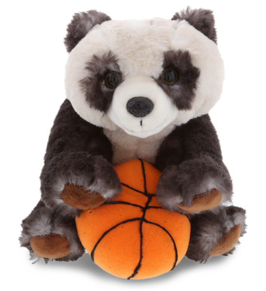 DolliBu Squat Panda Stuffed Animal with Soft Basketball Plush Toy - 10 ...
