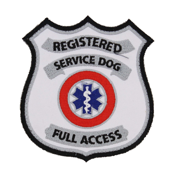 Mondo Medical Small Service Dog Patch 3.5in x 3.9in Working Dog ...