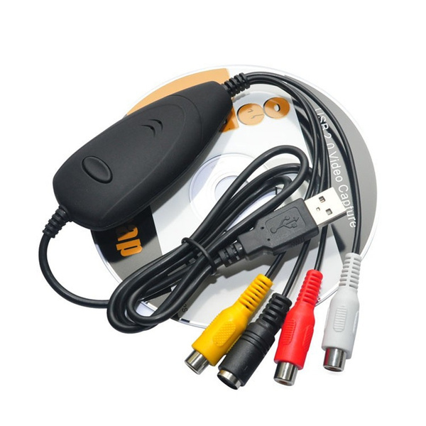 EZCAP172 USB Audio Video Capture Card Convert Analog Video From VHS 8MM ...