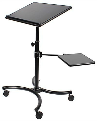 Height Adjustable Laptop Stand, Extendable Secondary Shelf, 28 ...