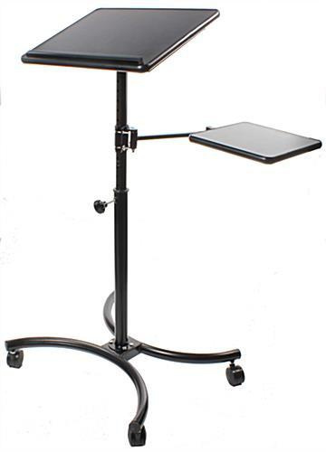 Height Adjustable Laptop Stand, Extendable Secondary Shelf, 20 ...