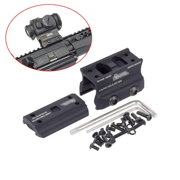 Tactical T-1 T-2 H-1 Red Dot Sights Mount For Optic Riser Increased ...