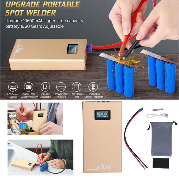 Spot Welder Adjustable Battery Welding Machine 20 Gears Portable With ...