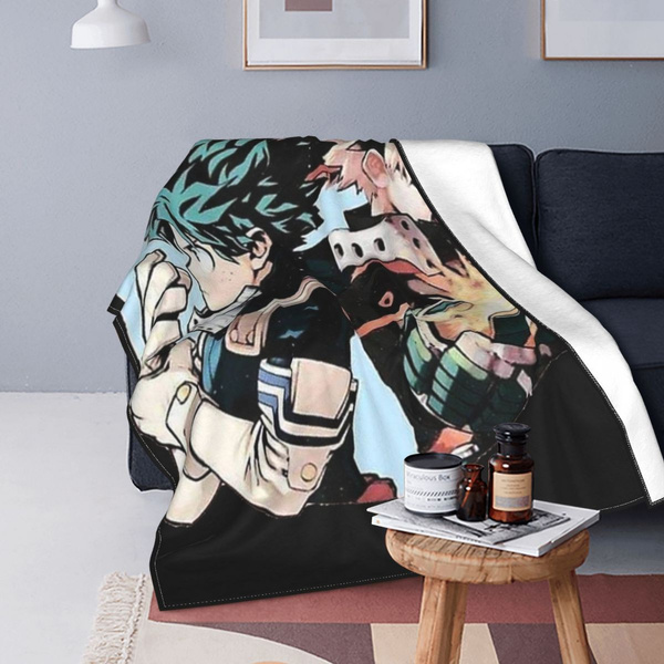 Bakudeku My Hero Academia Comforter Throws Blanket,Flannel Blankets | Wish