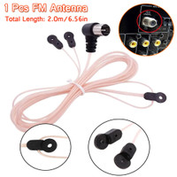 1 Pcs FM Radio Antenna Indoor T Antennas FM Antenna Receiver Type F ...