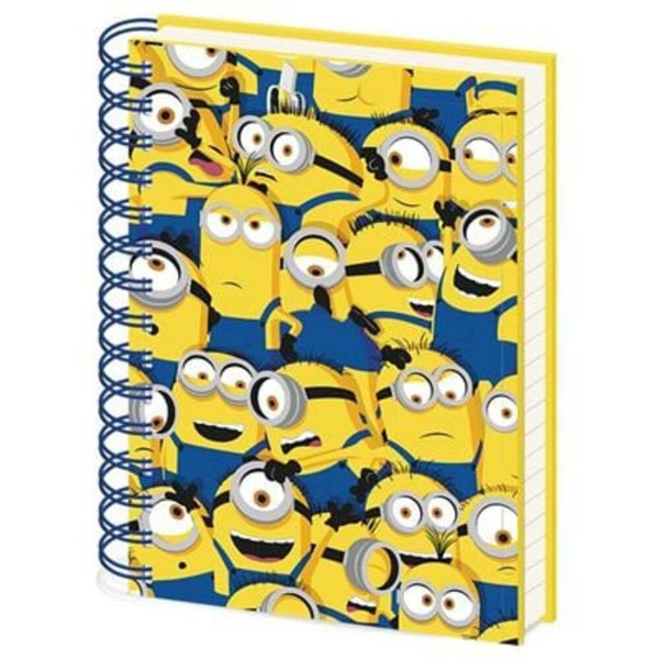 Minions Many Minions A5 Wirebound Notebook | Wish
