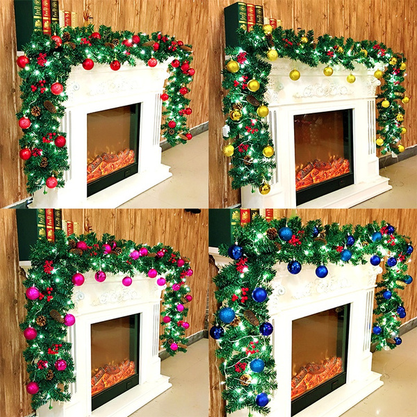 2022 New 2.7M Luxury Christmas Decoration Christmas Garland Party ...