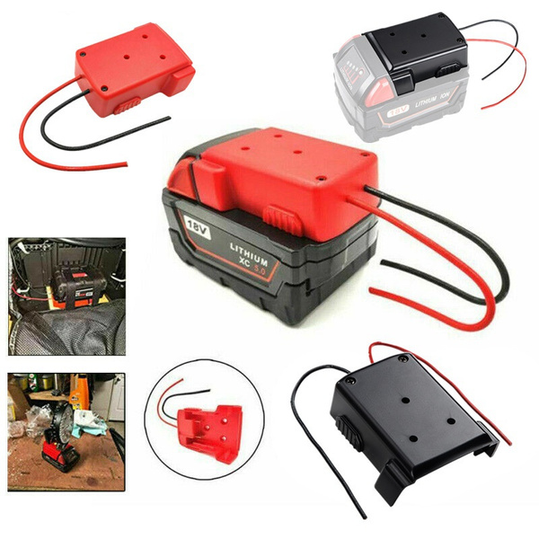 Battery Adapter for For Milwaukee M18 XC 18V DIY Project Battery ...