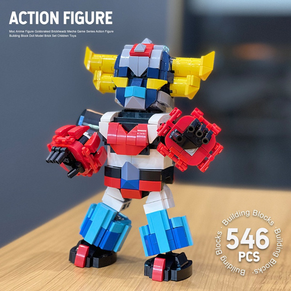 Buildmoc Movie Creative Robot Figures Robots 546PCS Bricks MOC Model ...