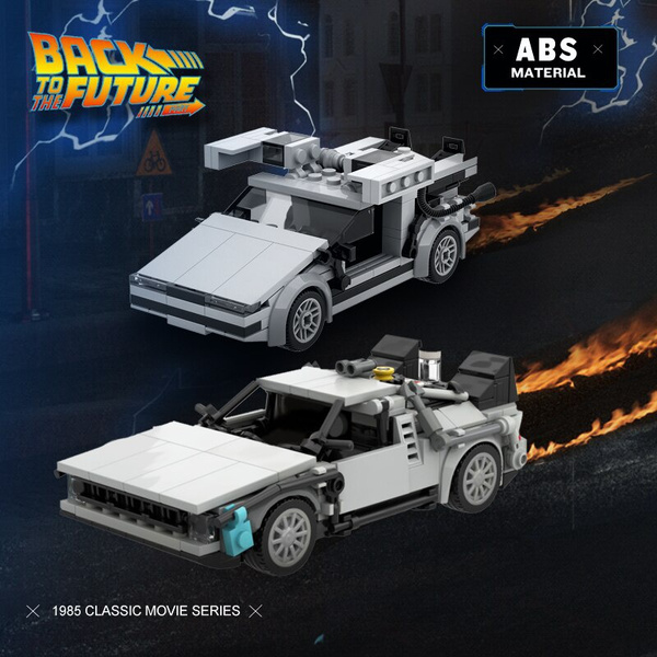 Moc Technical Car Back To The Futured Time Machine Supercar Building ...