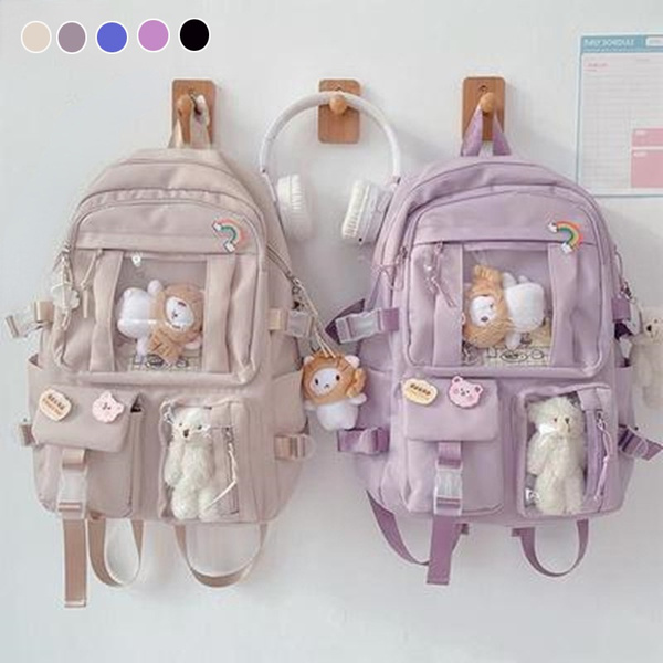 Large-capacity High School Student Backpack Junior High School Student ...