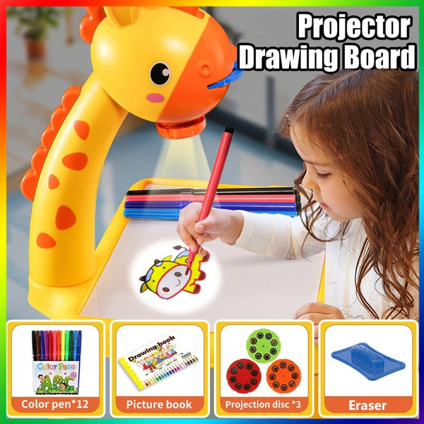 Drawing Projector Table for Kids,Art Painting Drawing Table Led ...