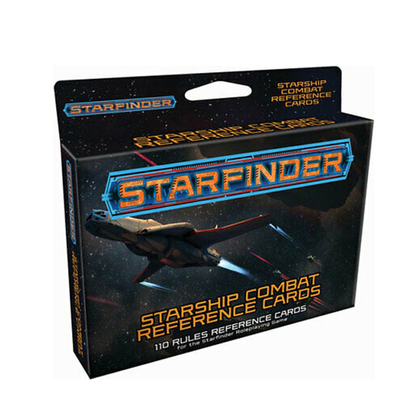 Starfinder Roleplaying Games Starship Combat Reference Cards | Wish