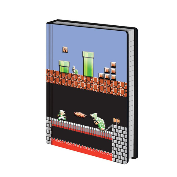 Super Mario Level Builder A4 Notebook | Wish