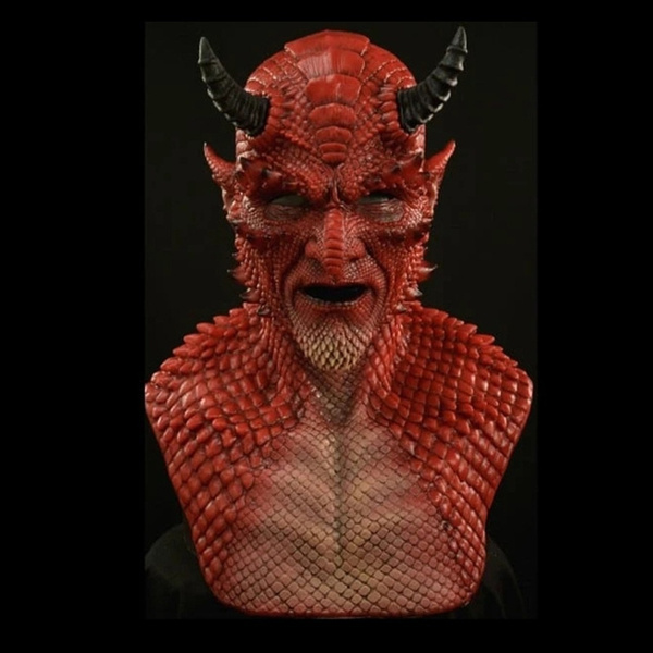 New Halloween Horror Cosplay Monster For Belial Mask Scary Masquerade ...