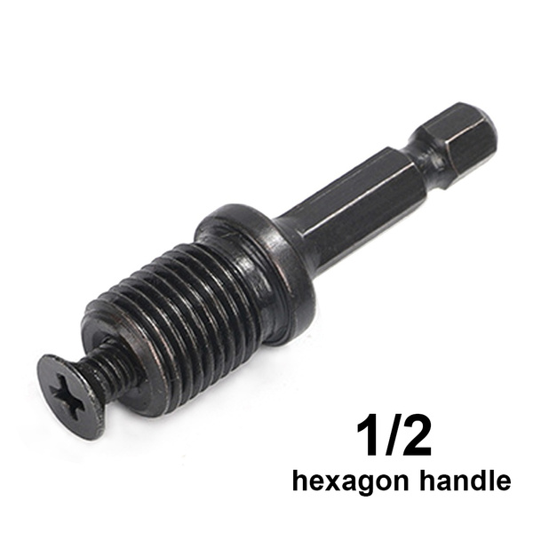 1/2 20UNF Hexagon Connecting Rod Adapter Hex Male Thread Screw Drilling ...