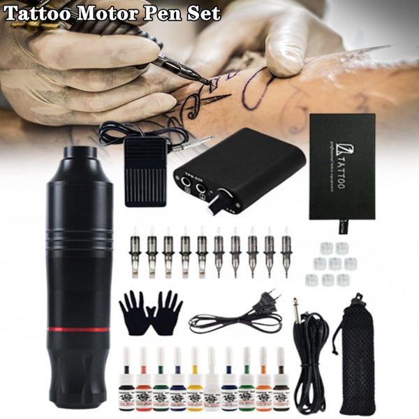 Tattoo Pen Set Tattoo Machine Electric Tattoo Tool | Wish