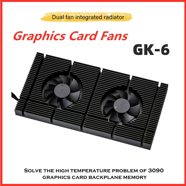 Graphics Card Memory Cooler Aluminum GPU Backplate Panel Heatsink ...