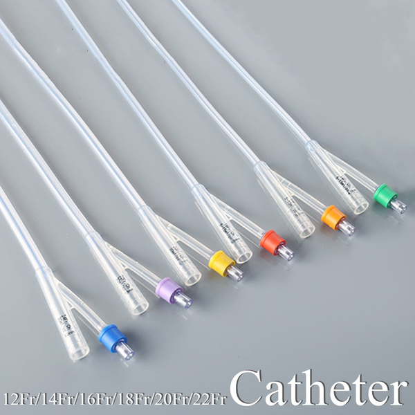 New Silicone Foley Catheter Sounding Tube 12Fr/14Fr/16Fr/18Fr/20Fr/22Fr ...