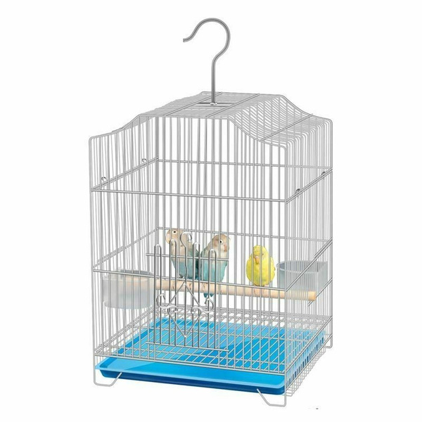 Folding Parrot Cockatiel Parakeet Bird Cage Canary Finch House with ...